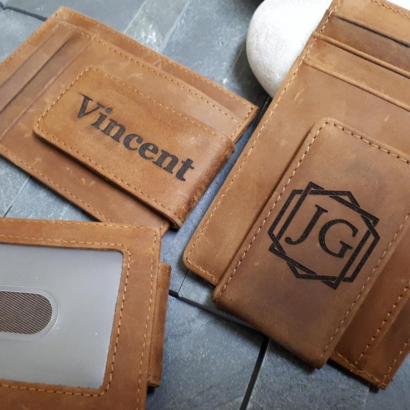 Mens Wallets With Money Clip